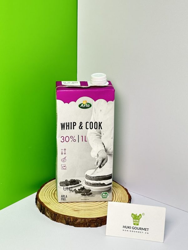 Whip&Cook Cream Hiệu Arla Pro 1L – Huki Gourmet